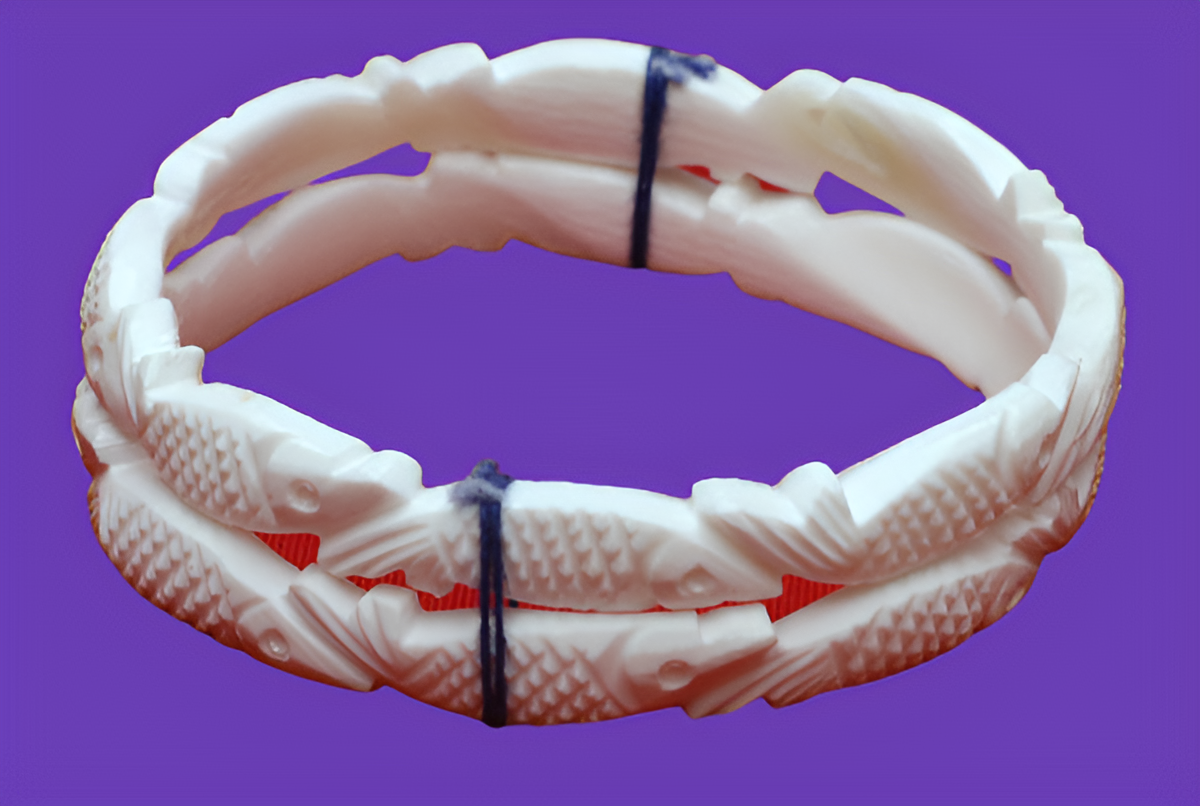 Fashion Chura Sankha with Fish Design - Where Tradition Meets ...